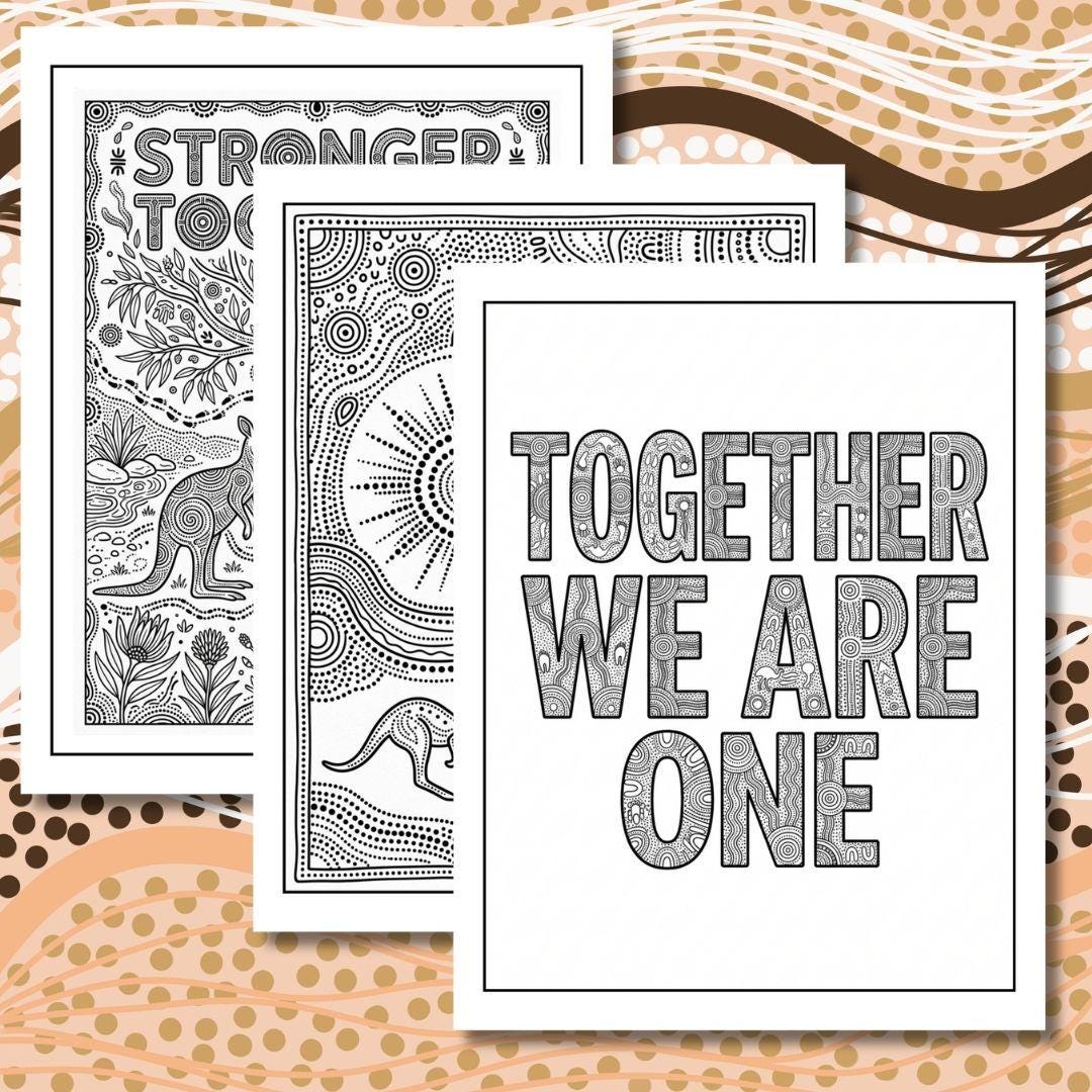 NAIDOC Week Colouring Pages Printable, Aboriginal Colouring Competition ...