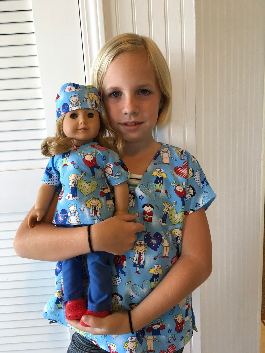 Child Scrubs Top, Doctor Outfit , Nurse Outfit, Child Clothes - Etsy