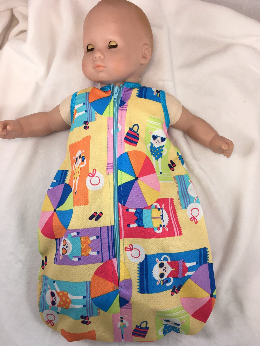 15 Inch Doll Summer Sleeper, Fits Bitty Baby - Etsy