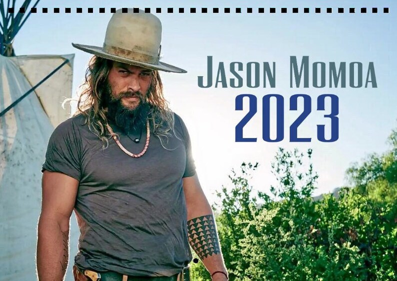 Jason Momoa 2023 Wall Calendar - Etsy