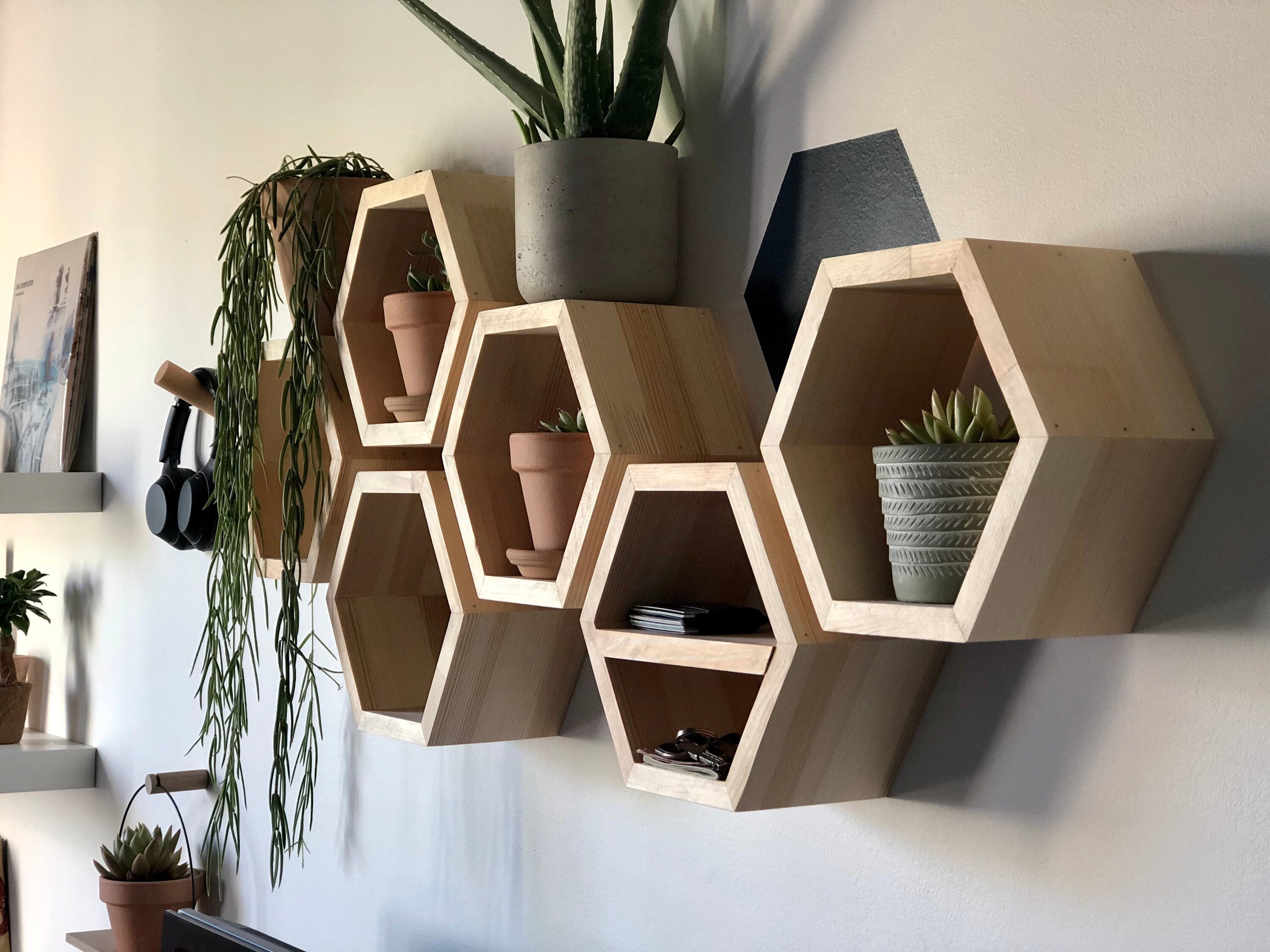 Hexagon Set of 3/large Hexagon Set of 3/medium Hexagon Set/a - Etsy