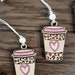 Coffee Cup Car Charms - Etsy