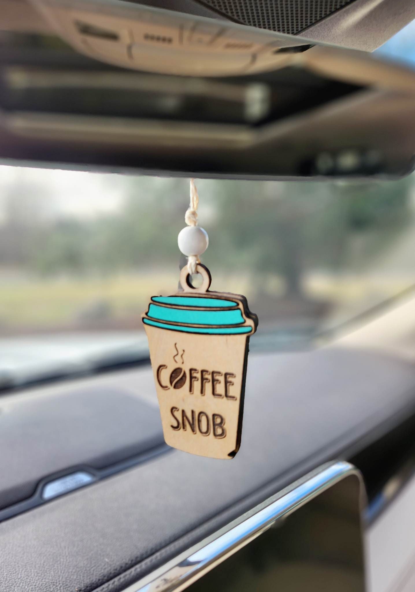 Coffee Cup Car Charms - Etsy