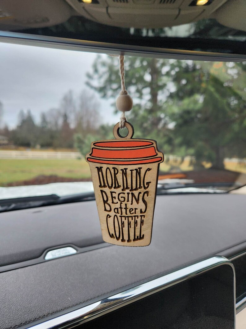 Coffee Cup Car Charms - Etsy