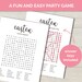 Set of 5 Spring Themed Word Search Puzzles, Printable Game Bundle ...