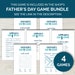 Father's Day Word Search Printable Game, Fun Word Scramble for Family ...