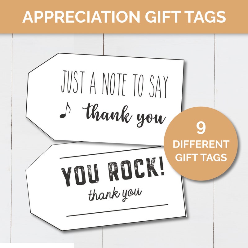 Music Gift Tag - 60+ Gift Ideas for 2024