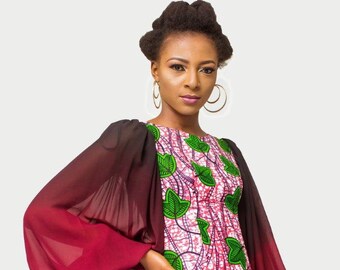 Liputa Tutu Dress Ankara Dress Kitenge Dress African Print | Etsy