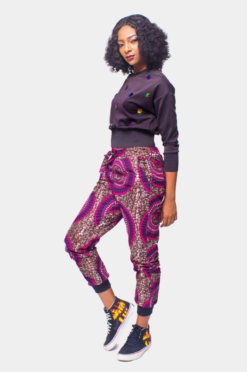 Ankara Jogger Pants African Print Pants Ankara Pants Ankara Etsy