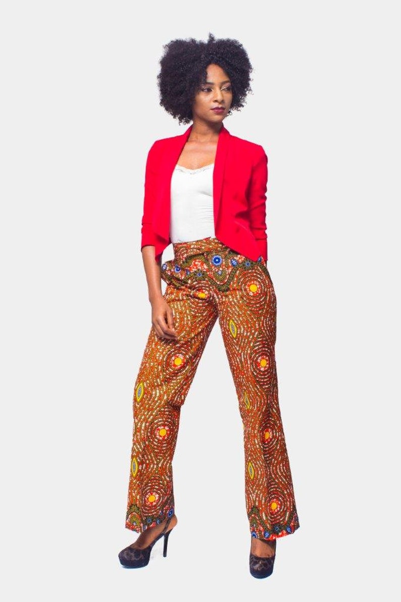 African Print Pants Ankara Pants Kitenge Pants African Etsy