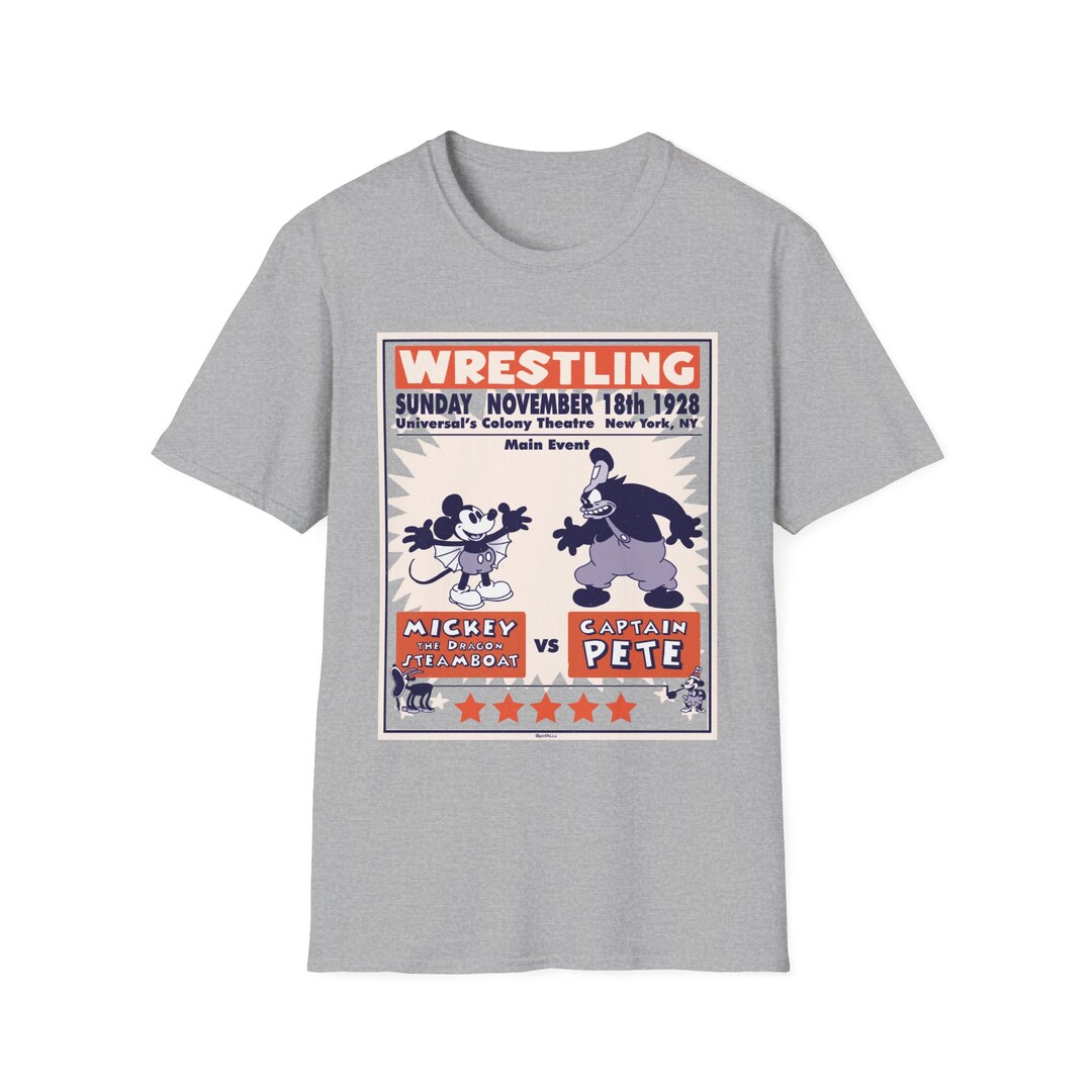 Mickey "the Dragon" Steamboat Vs Captain Pete - Etsy