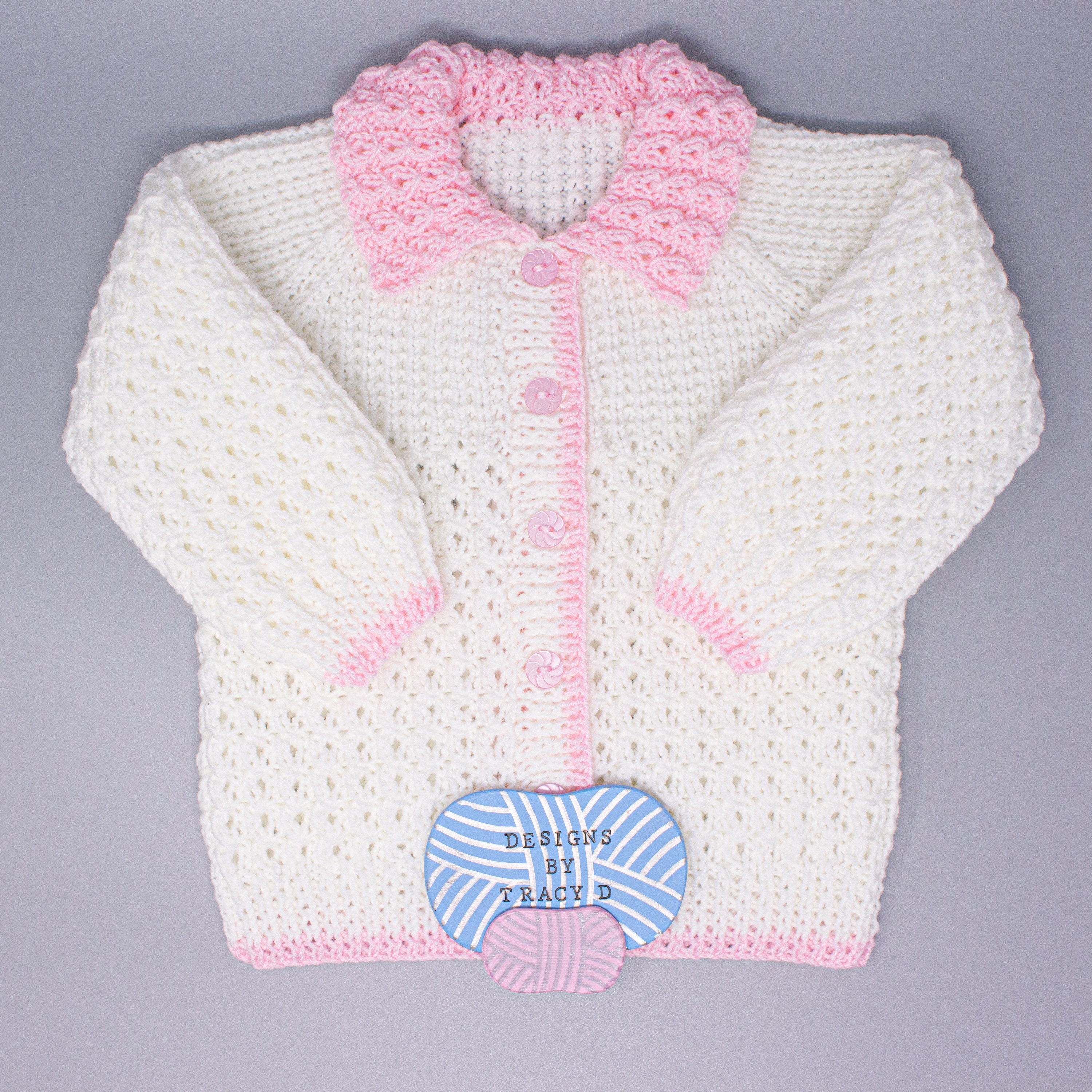 Baby Cardigan PDF Knitting Pattern Designs by Tracy D - Etsy