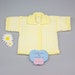 Baby Short Sleeve Cardigan PDF Knitting Pattern - Etsy