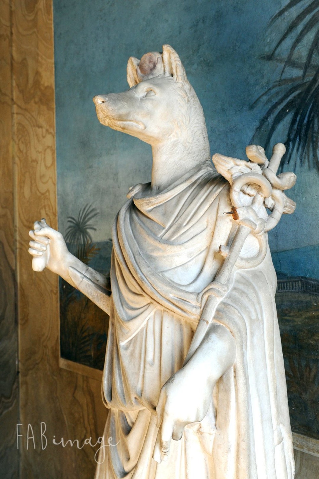 Photography of Italy, Rome, Vatican Museum, Statue of Anubis, Home ...