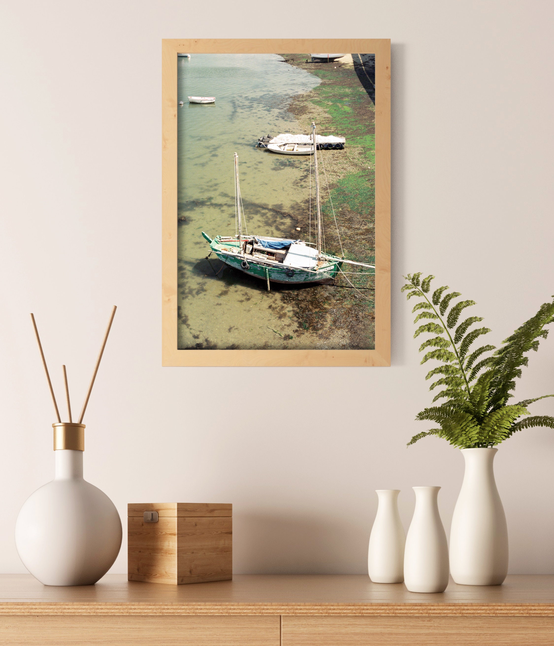 Photographie de France, la Bretagne, barque, finistère, fine art, toile ...