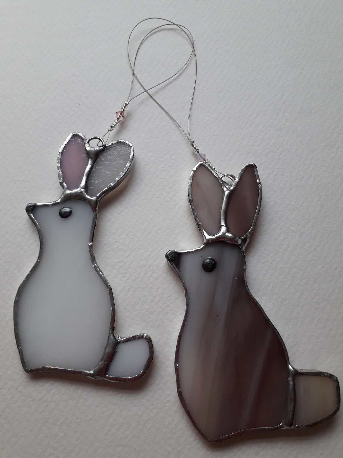 Stained Glass Rabbit - Etsy