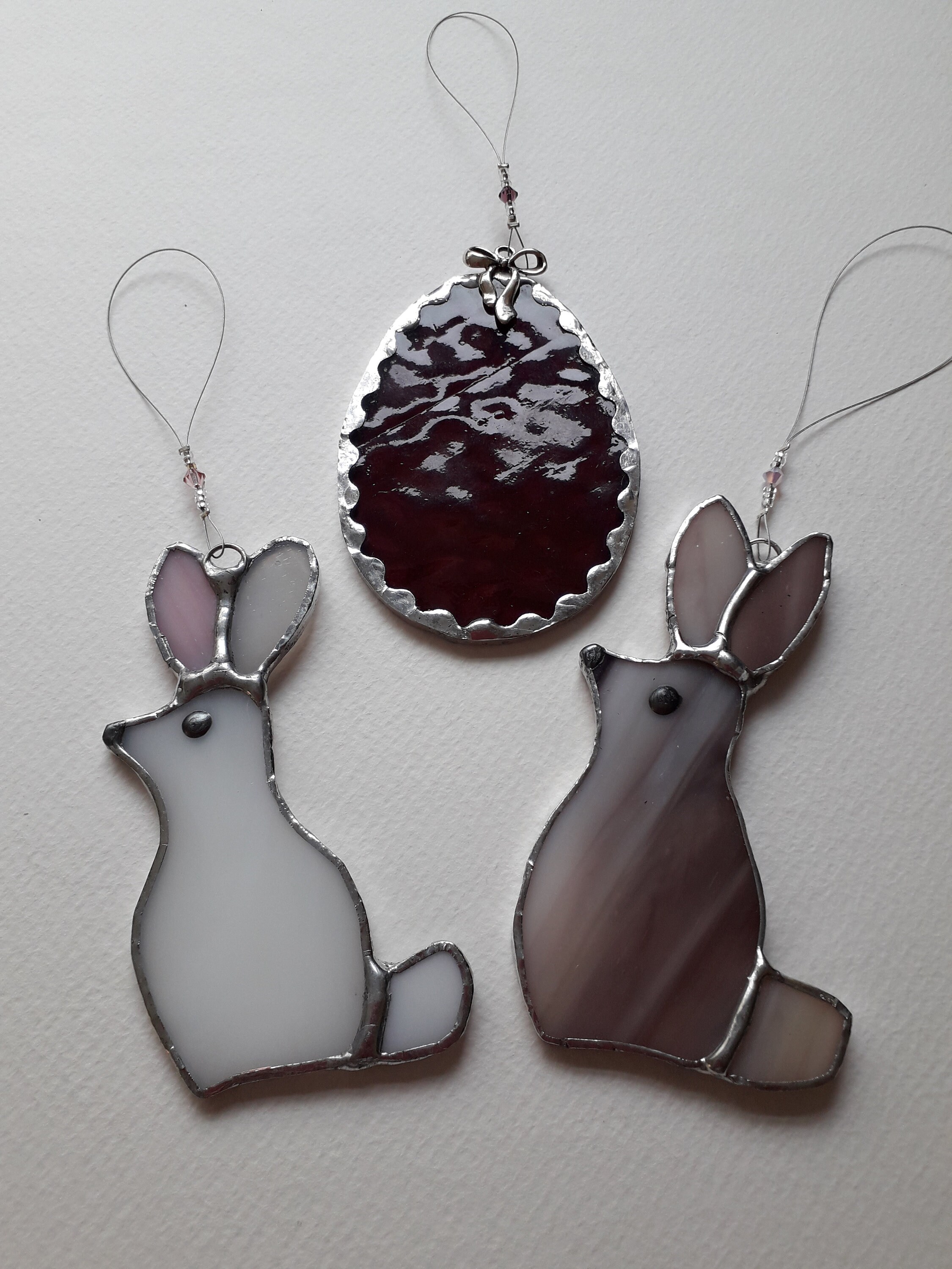 Stained Glass Rabbit - Etsy