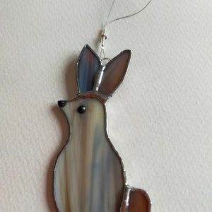 Stained Glass Rabbit - Etsy