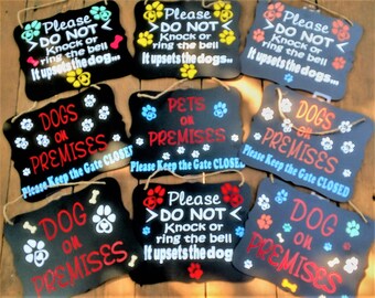 Funny Dog Signs - Etsy