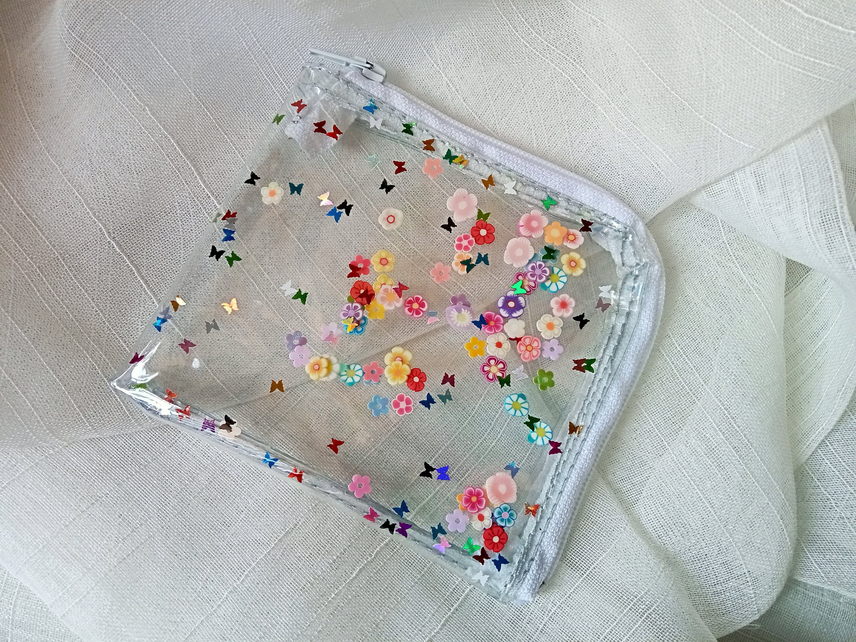 Glitter Clear Wallet, Transparent Coin Purse, Clear Pouch, Jelly Wallet ...