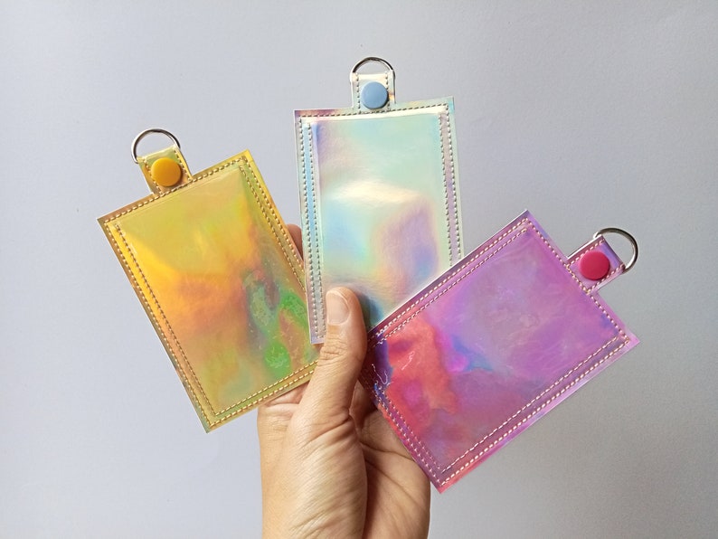 Holographic ID Badge, Key Card, ID Badge Holder, Lanyards, Glitter Id ...