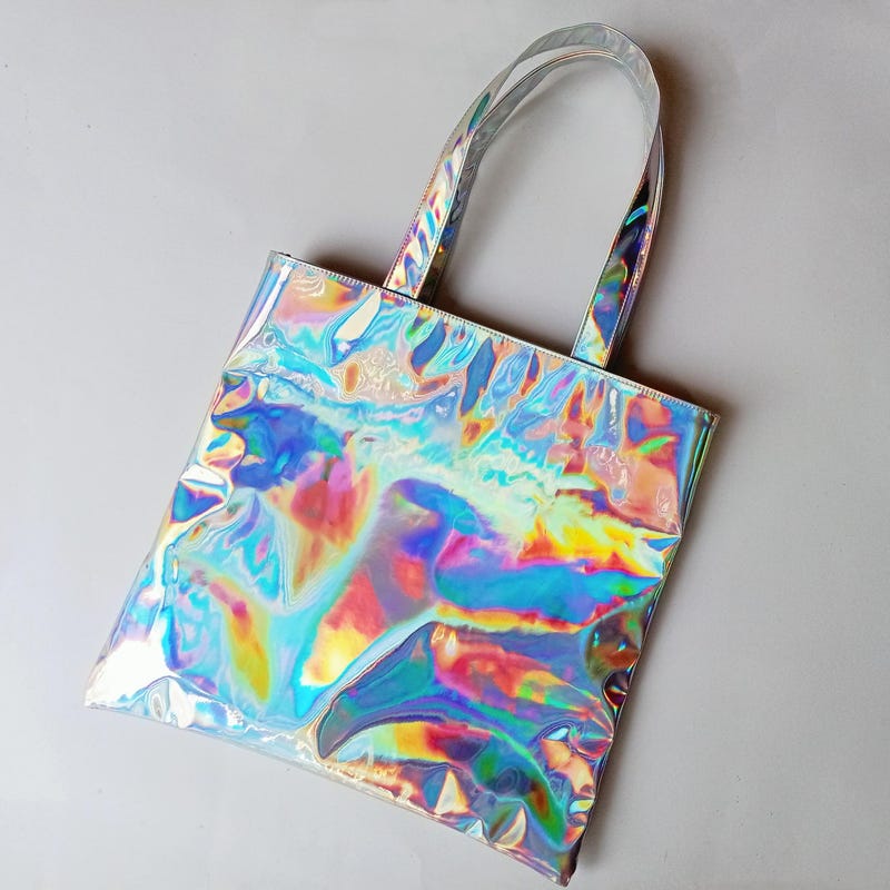 Holographic Bag - Etsy
