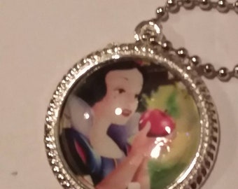 Snow white necklace | Etsy