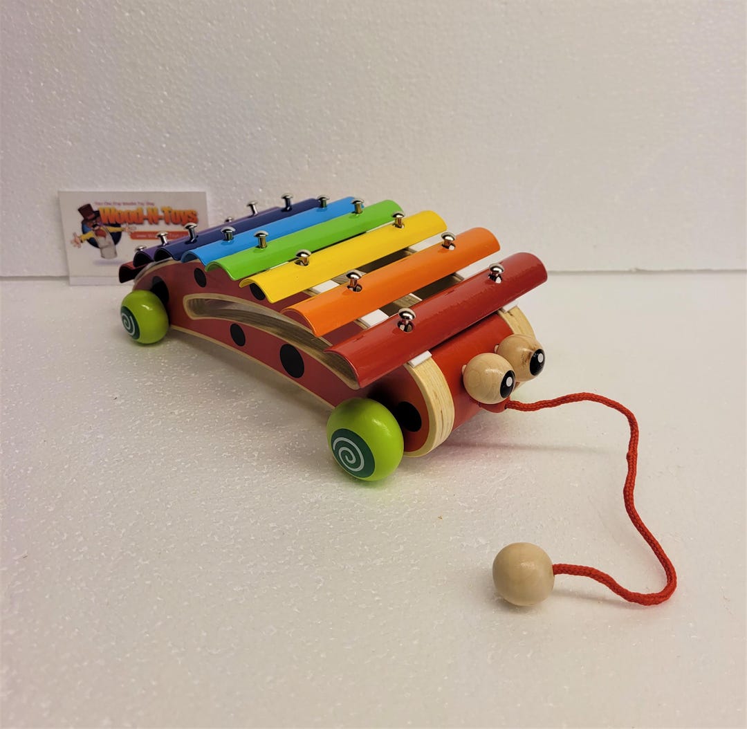 Ladybird Xylophone on Wheels - Etsy