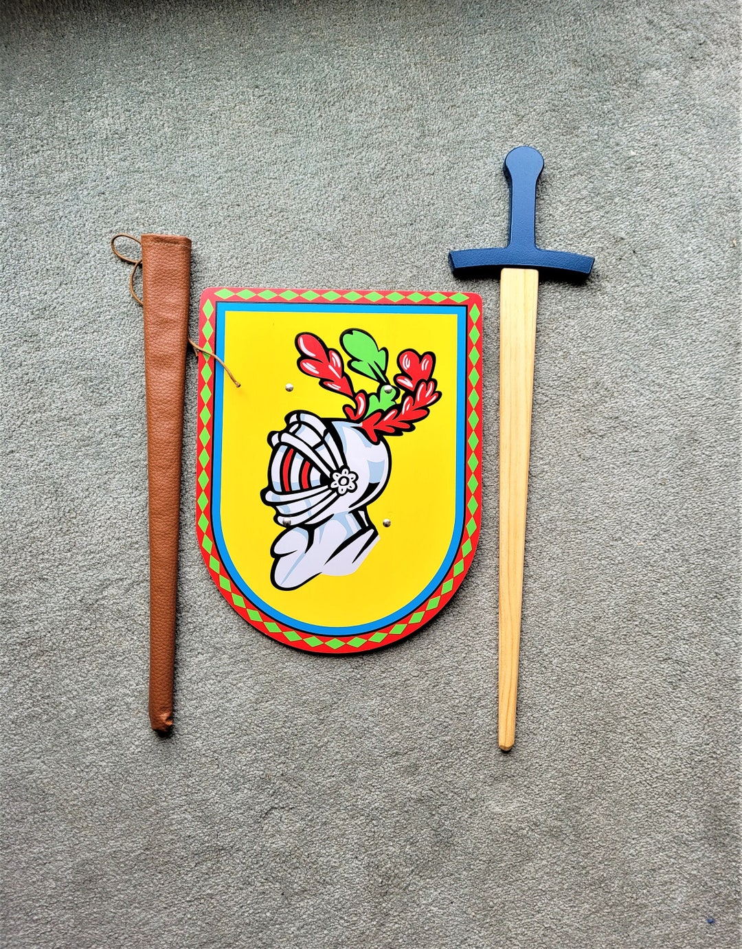 Sword and Shield Set - Toy/ Cosplay - Etsy