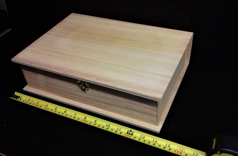Large Book Shaped Box - Etsy UK
