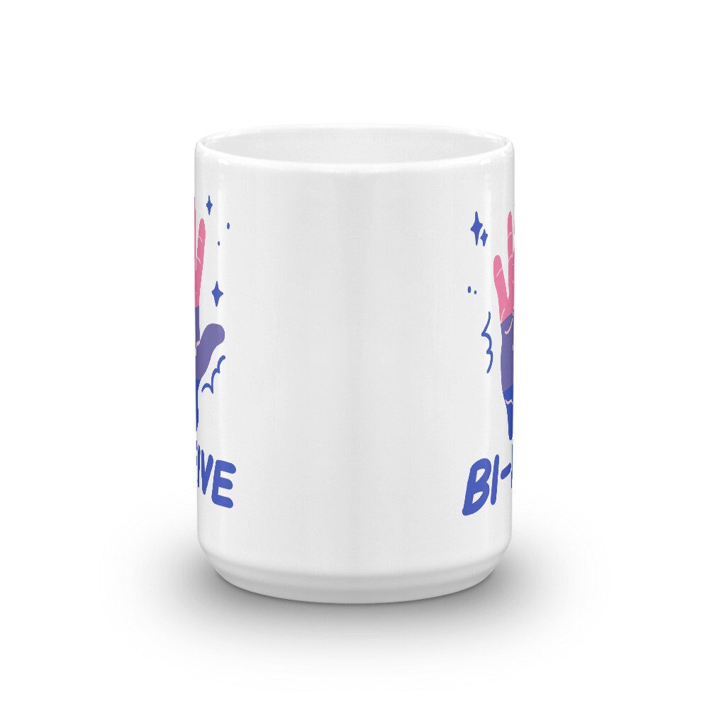 Bi-Five High Five Mug Bisexual LGBT Bi Pride Flag Cup | Etsy
