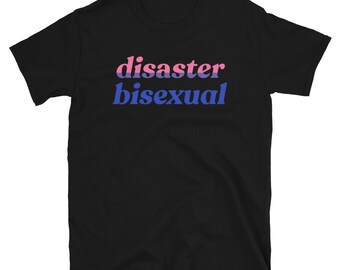 Disaster Bisexual Funny LGBTQIA Bi Pride Flag Meme Mug | Etsy