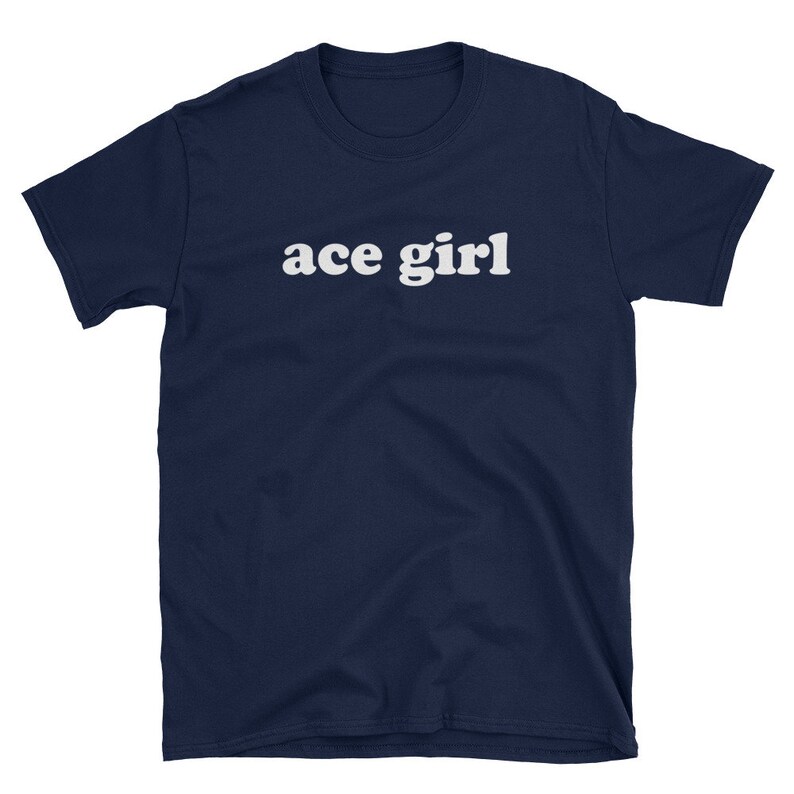 Ace Girl T-shirt LGBTQIA Asexual Pride Kawaii Aesthetic | Etsy