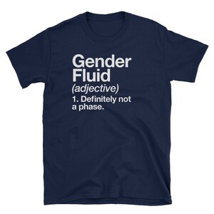 Gender Fluid Definition T-shirt Funny Non-binary LGBTQIA Pride Tee - Etsy