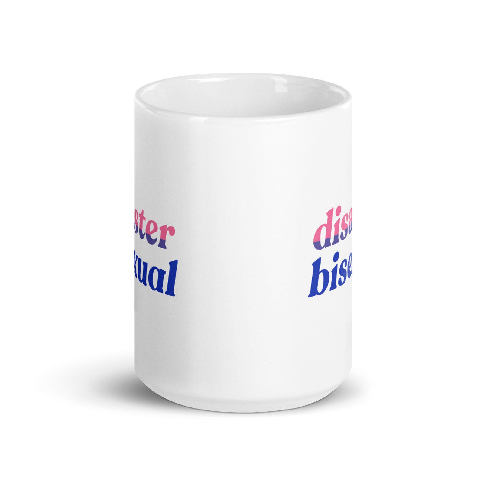 Disaster Bisexual Funny LGBTQIA Bi Pride Flag Meme Mug - Etsy
