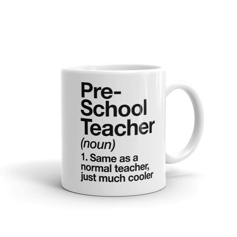 Preschool Teacher Definition Funny Pre kindergarten Gift Mug Etsy Preschool Teacher Definition Funny Pre kindergarten Gift Mug Etsy