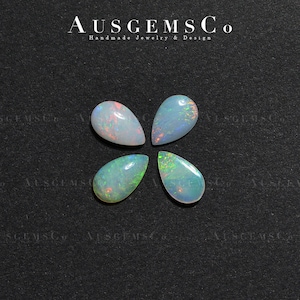 AAA+++ Top Quality Natural Australian Opal Cabochon Fire Opal Black ...