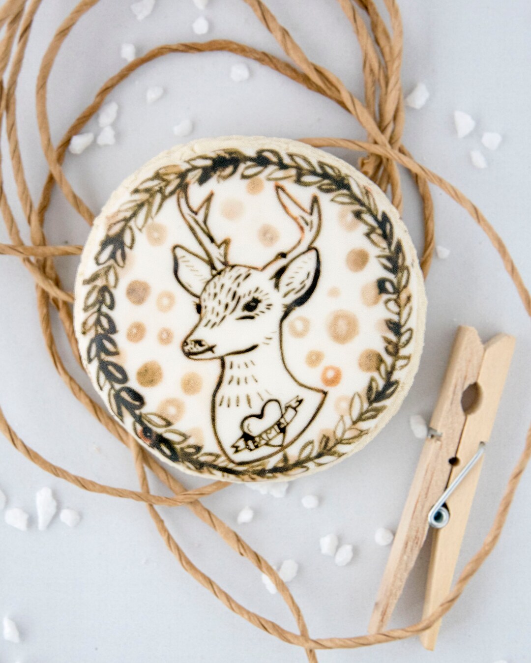 Handpainted Bambi Deer Decorated Cookies Dairy-free Gluten-free - Etsy