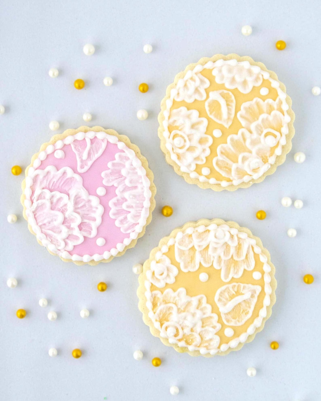 Pastel Sugar Cookies Brush Embroidery Set Vegan Gluten-free - Etsy