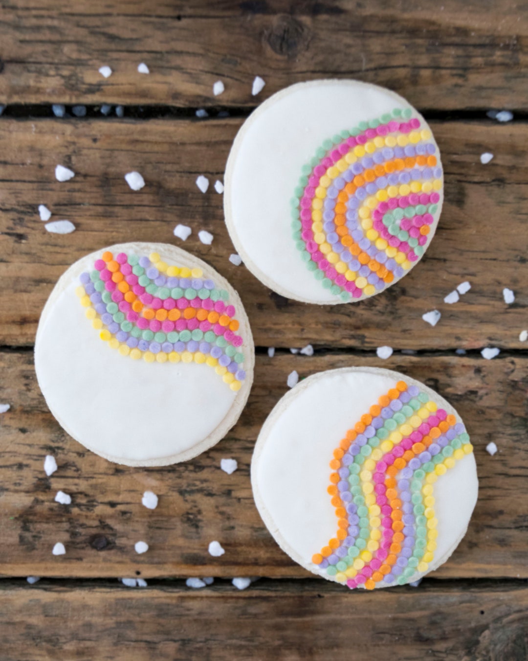 Mosaic Design Handmade Sugar Cookies Vegan Gluten-free - Etsy
