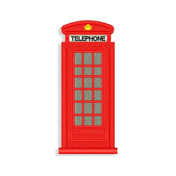 Red Telephone Box - Etsy
