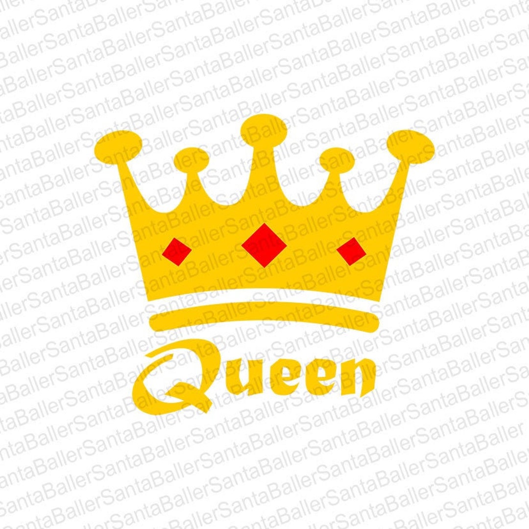 Queen SVG and PNG Files - Etsy