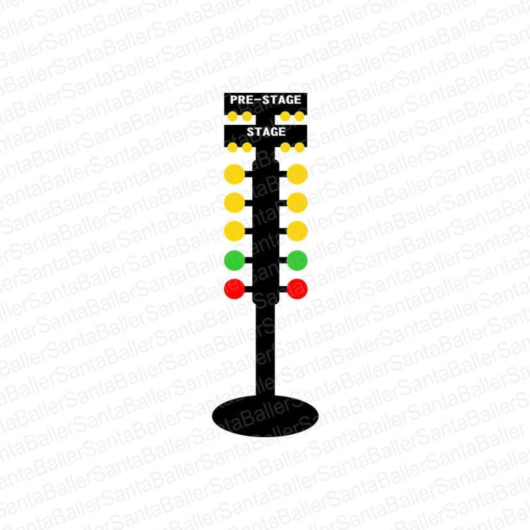 Drag Racing Christmas Tree SVG and PNG Files - Etsy Australia