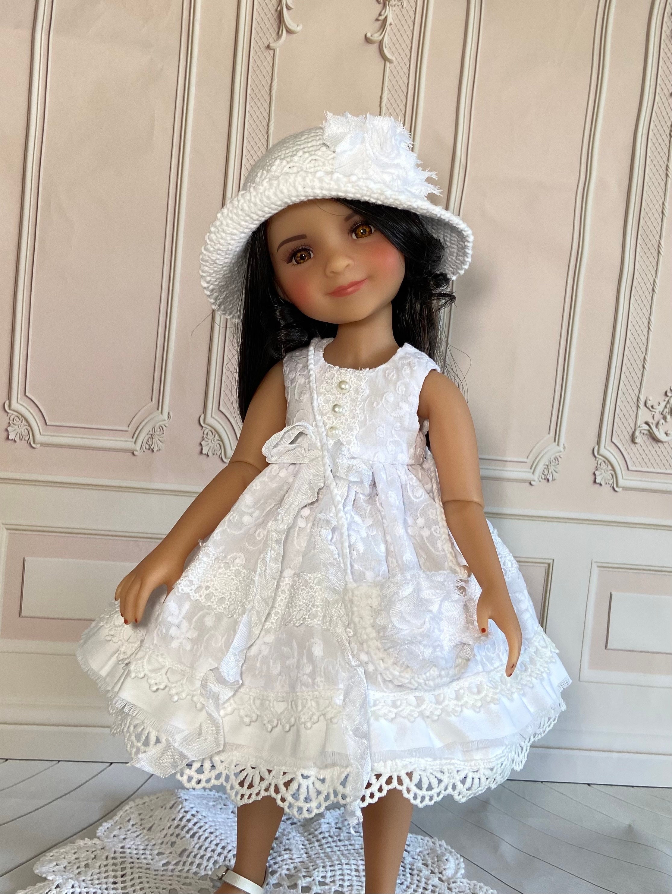 Ruby Red Fashion Friends Doll 4 Piece White Outfit, Ww Wellie Wishers ...