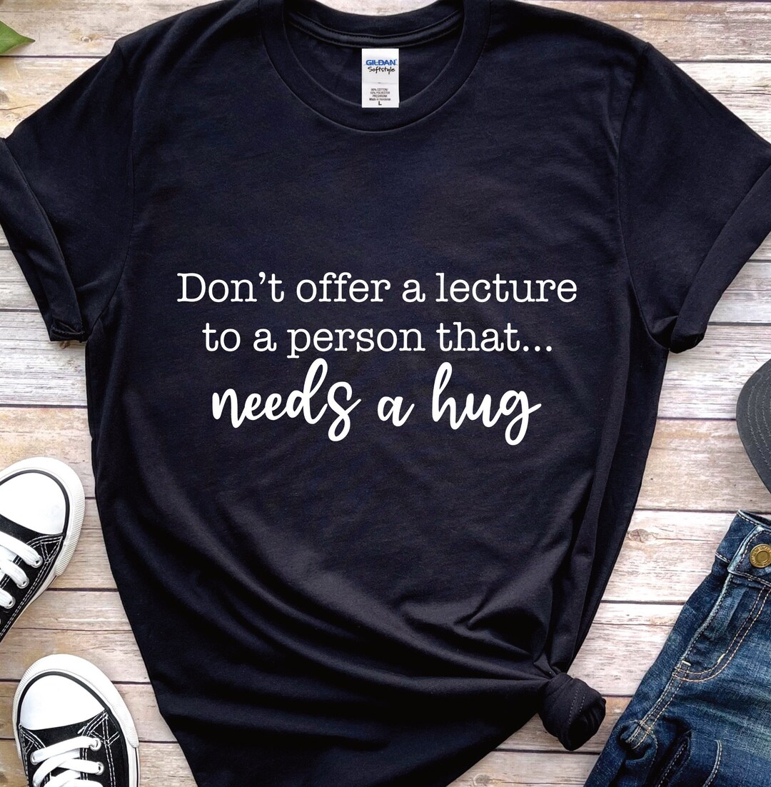 Free Hugs Slogan Shirt, Be Kind People Shirt, Mental Health Shirt ...