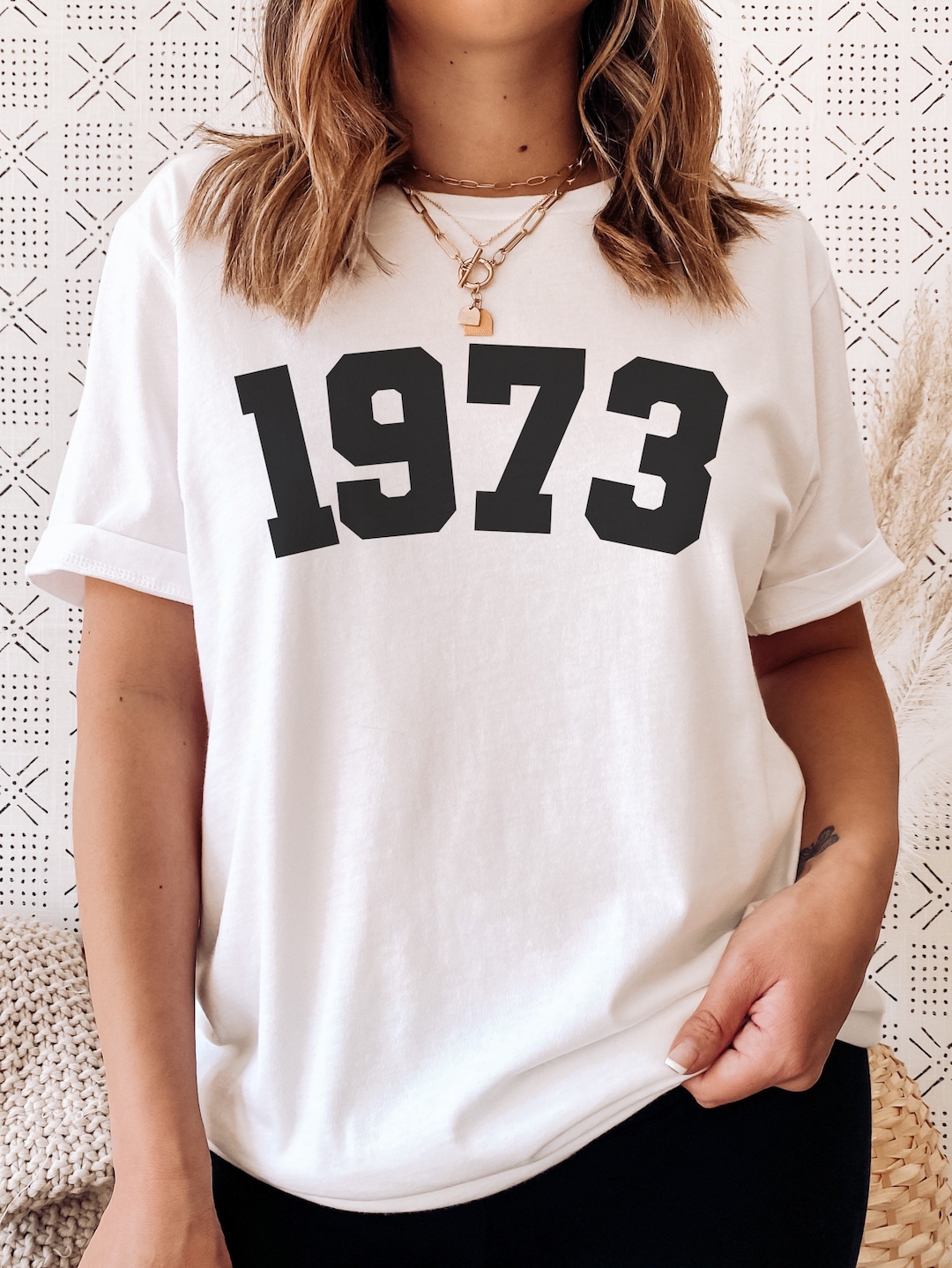 70s Birthday Shirt, Retro 1973 Shirt for 50th Birthday Gift, 50th ...