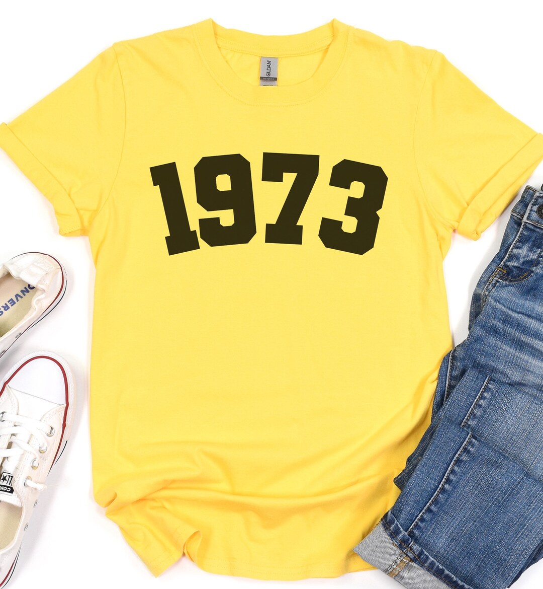 70s Birthday Shirt, Retro 1973 Shirt for 50th Birthday Gift, 50th ...