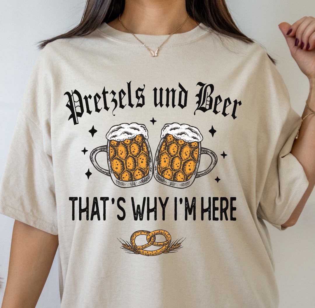 Oktoberfest Drinking Team Shirts Oktoberfest Pretzels and Beer Festival ...