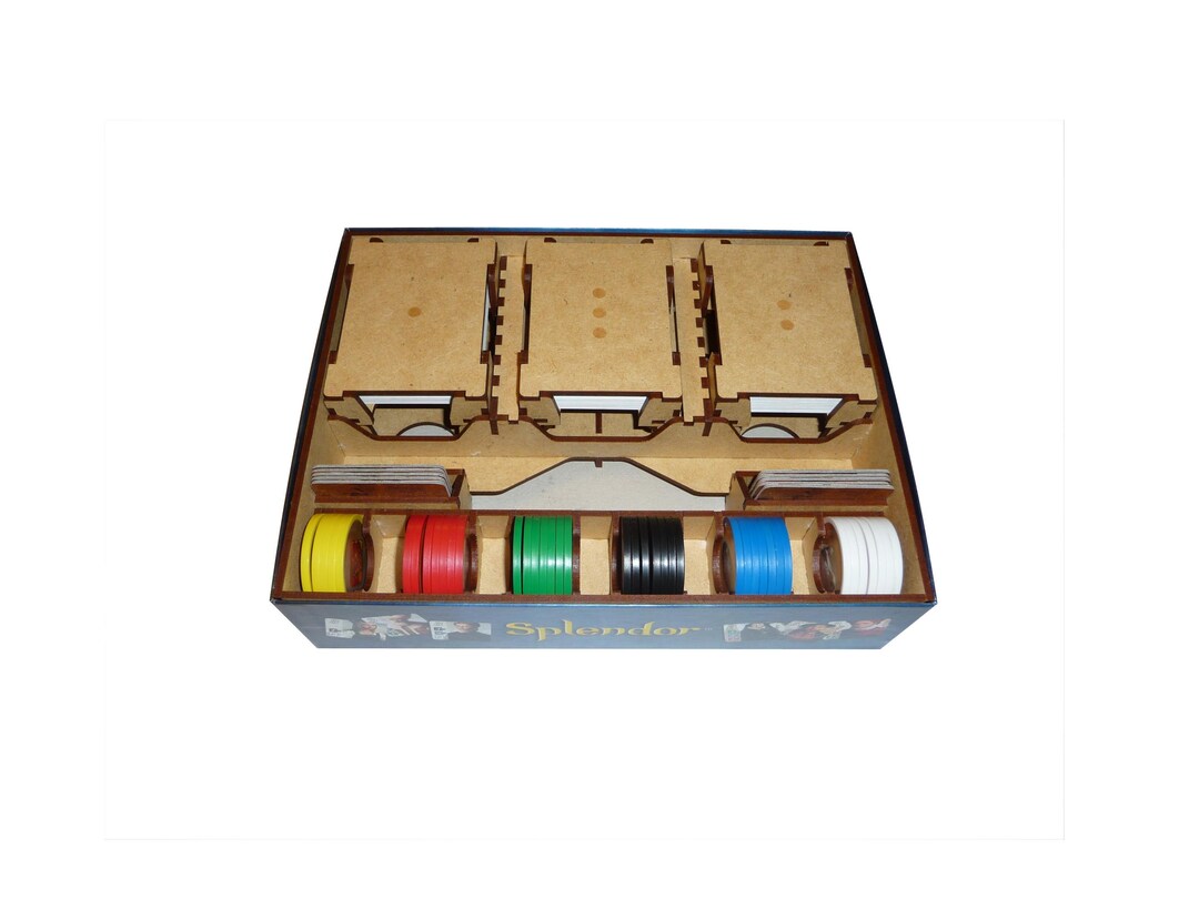 Splendor Board Game Organizer - Etsy