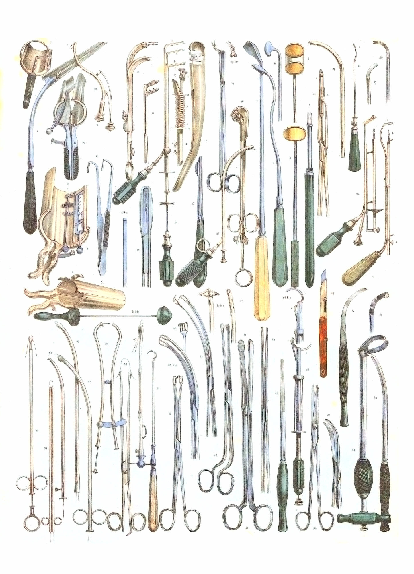 Anatomy Art MEDICAL TOOL SET Surgery Medical Student Gift, Anatomical ...